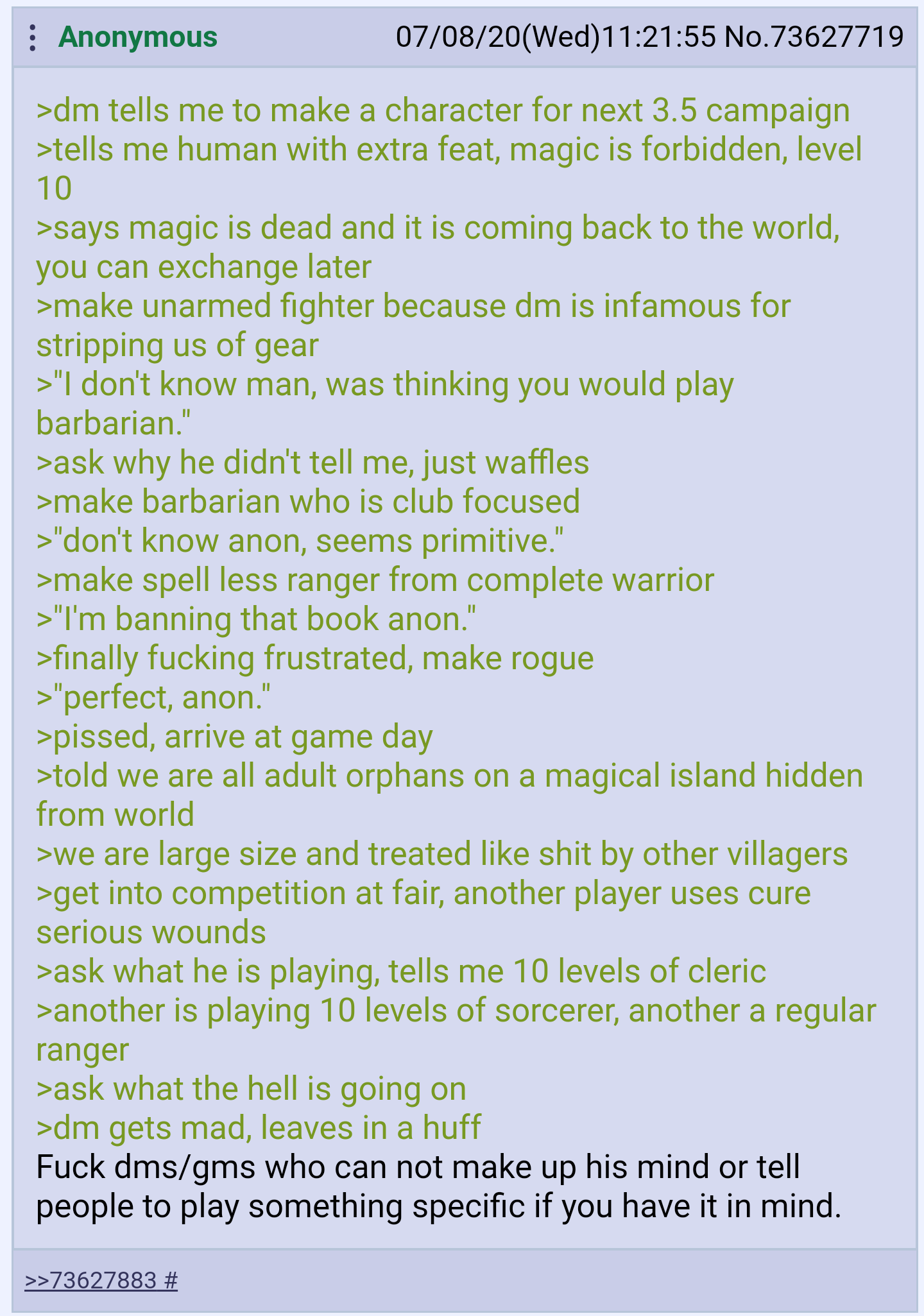 The DM Micromanages Party Composition | Scrolller