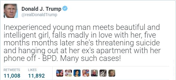 The Donald weighs in on BPD art hoes | Scrolller