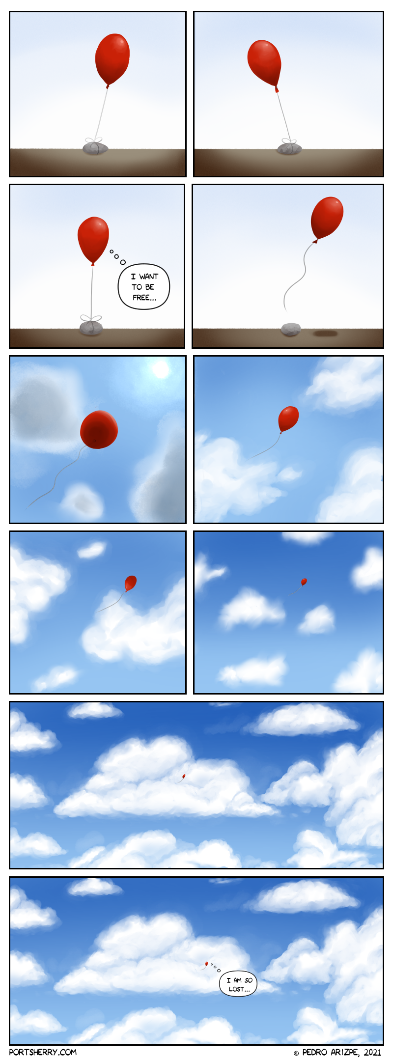 The duality of balloon | Scrolller