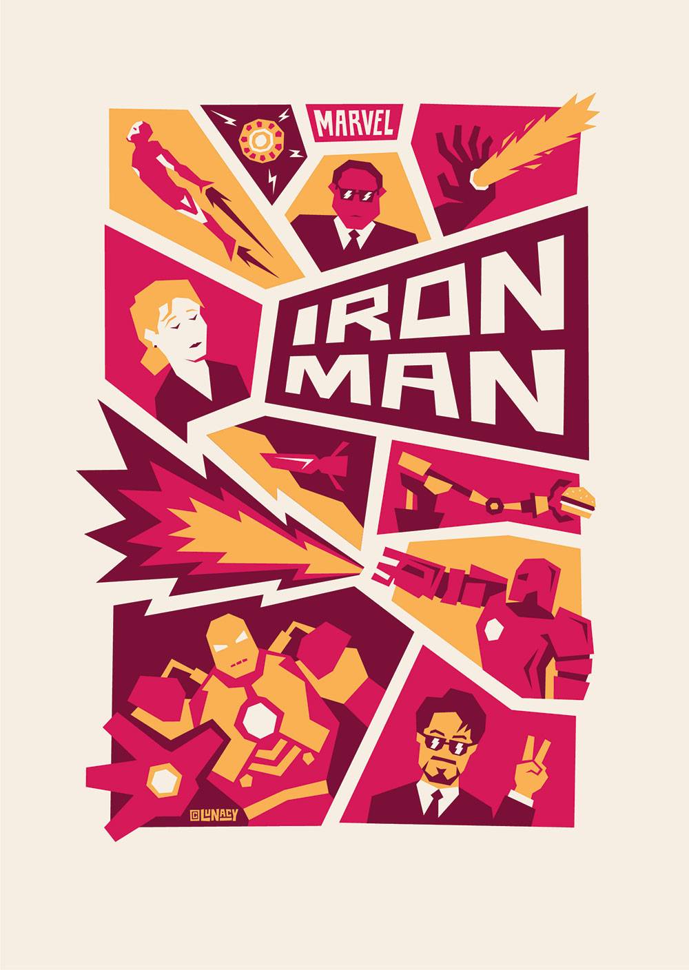 The first entry in my MCU poster series – I've been wanting to do this for a while now so I'm ...