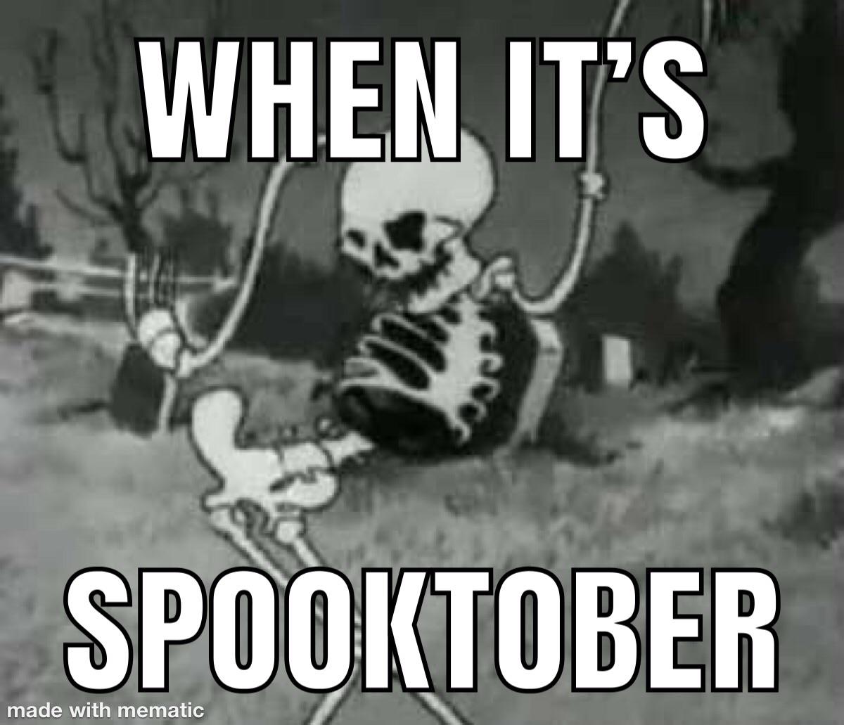The first meme of spooktober | Scrolller