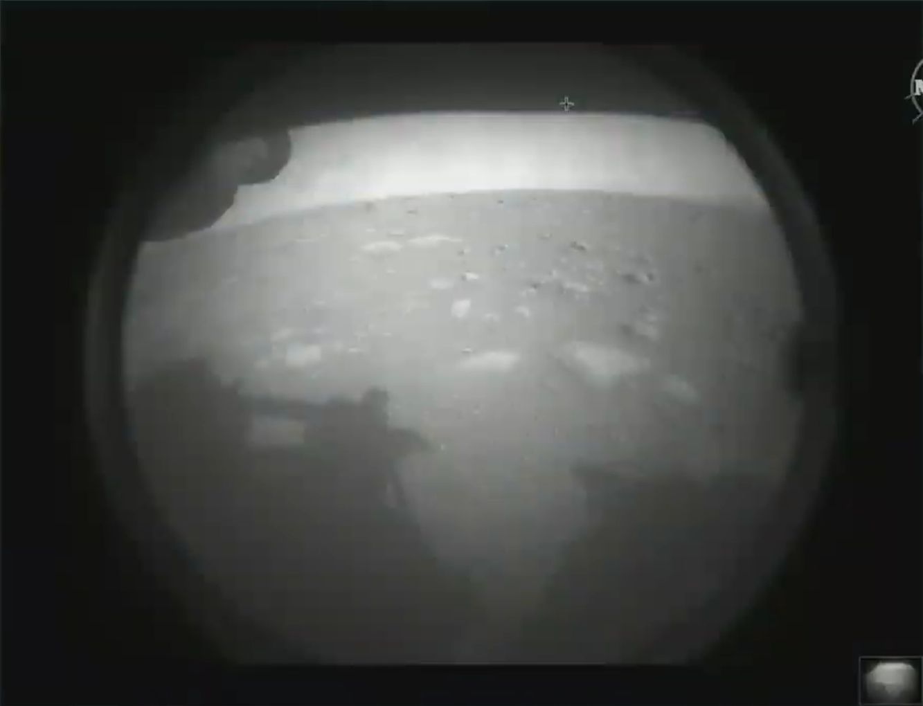 The First Photo from the Perseverance Rover on Mars | Scrolller