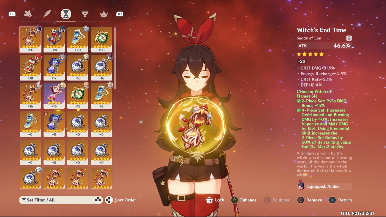 The first time I finally roll a decent substat and it's best girl who have it | Scrolller