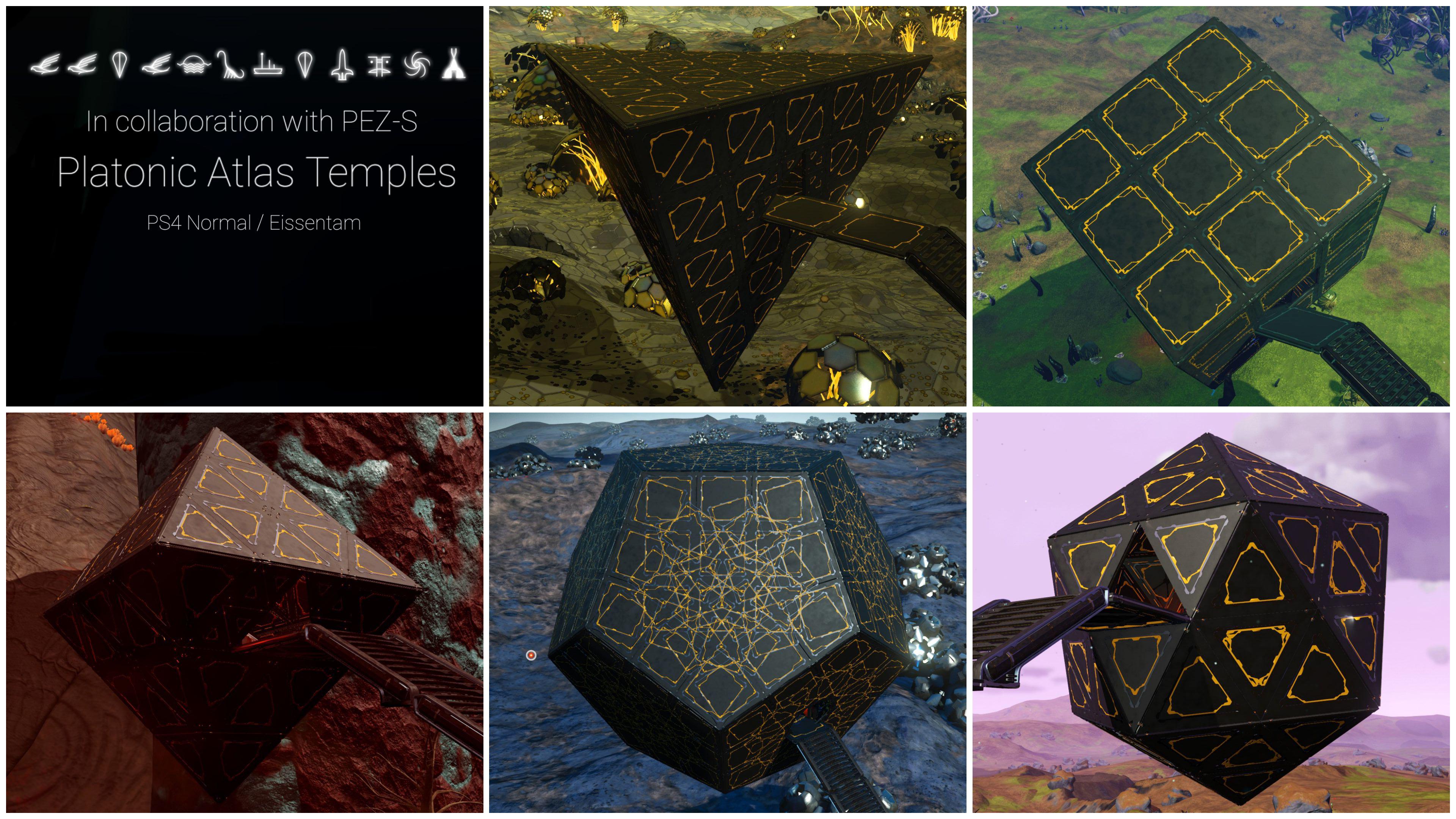 The Five Platonic Atlas Temples | Scrolller