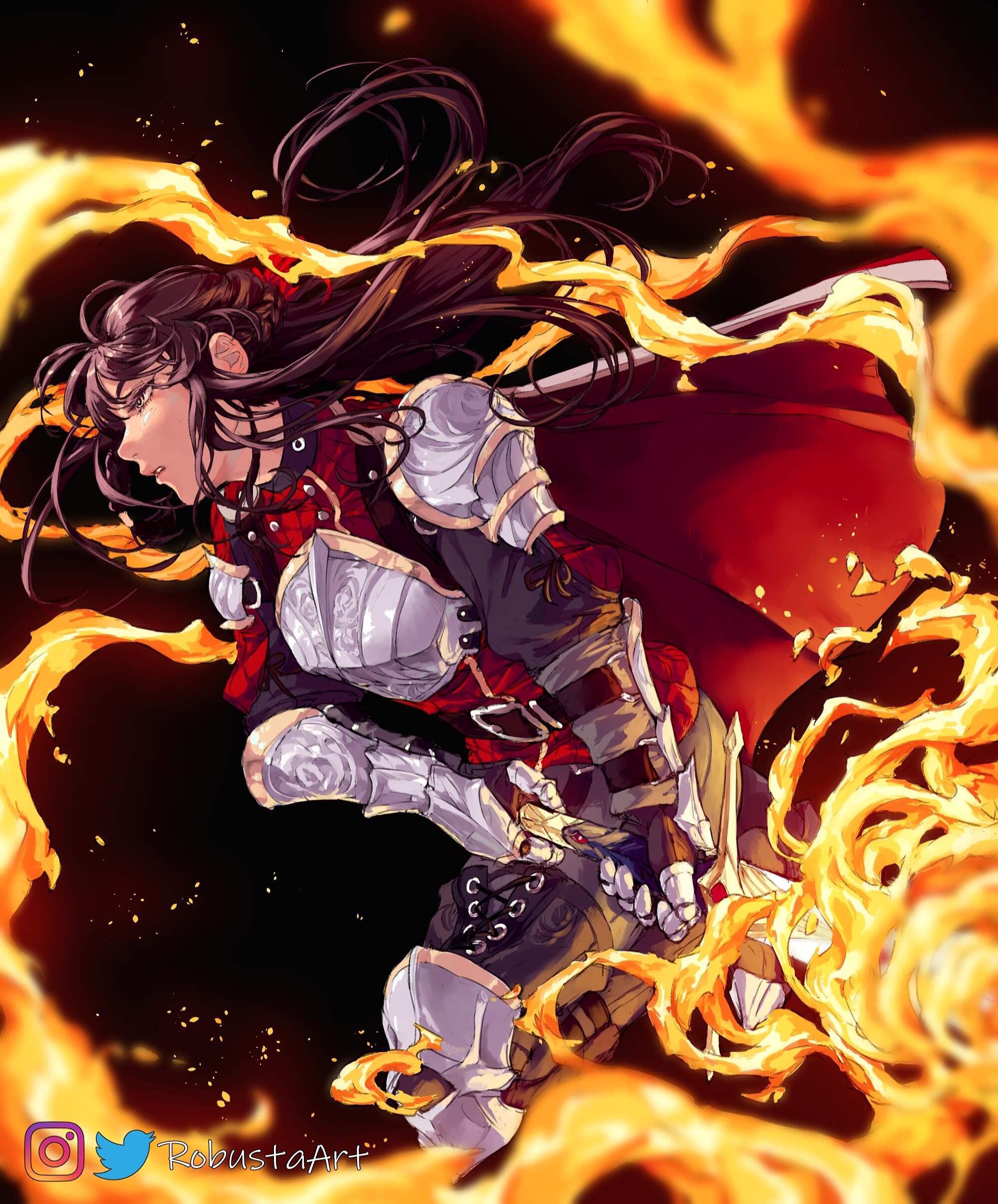 [OC] The Flaming Rose of Thunderkeep | Scrolller