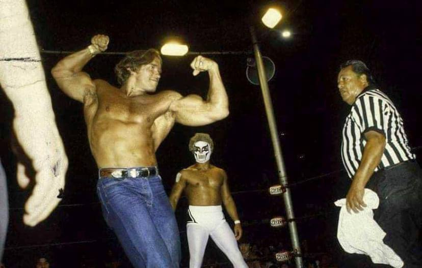 The founder of AAA and Arnold Schwarzenegger | Scrolller