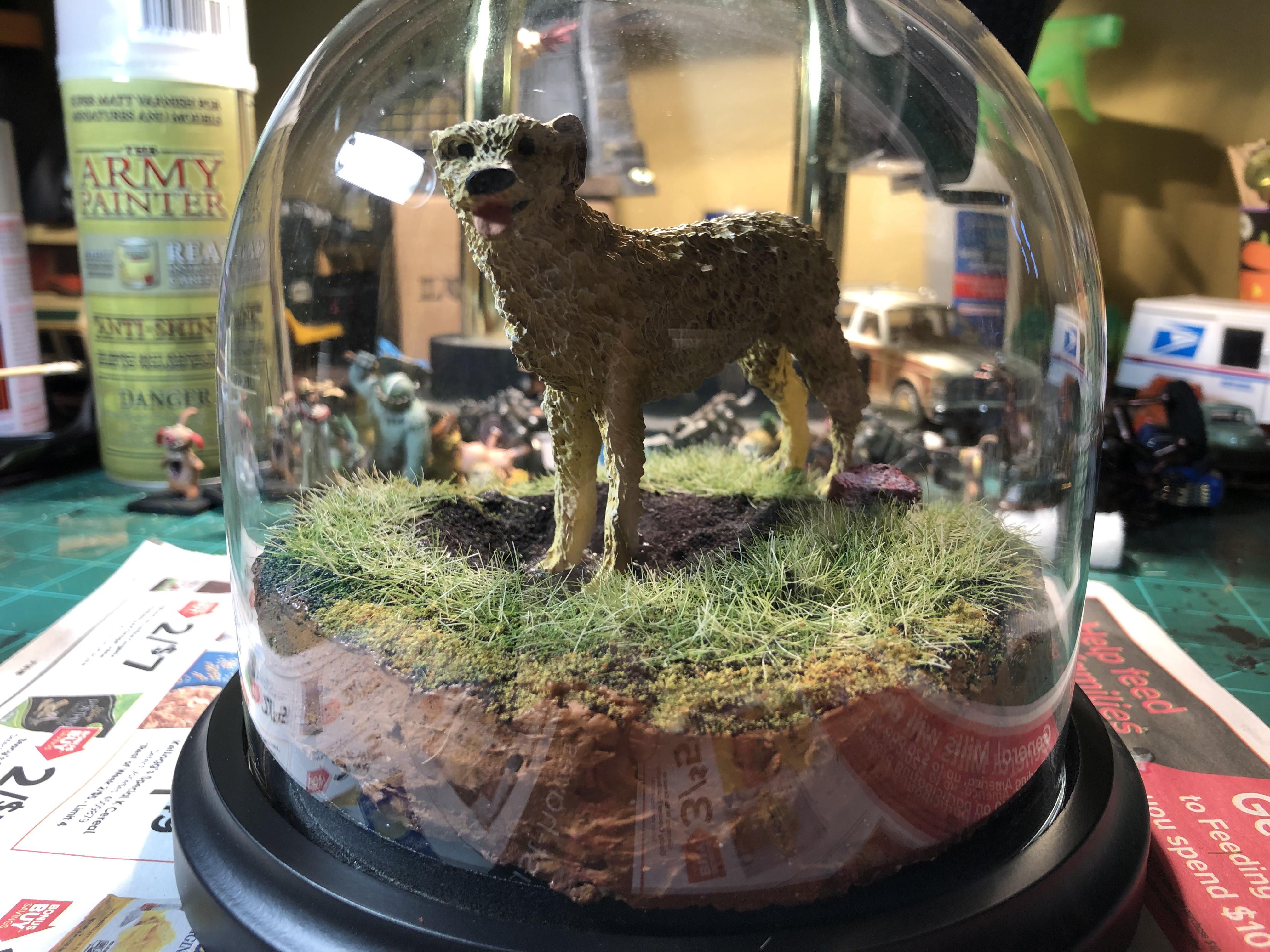 The Gentlest Giant / Irish wolfhound. My first diorama ever! | Scrolller