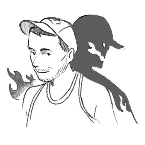 The ghost and the man (repost because I posted the wrong format) | Scrolller