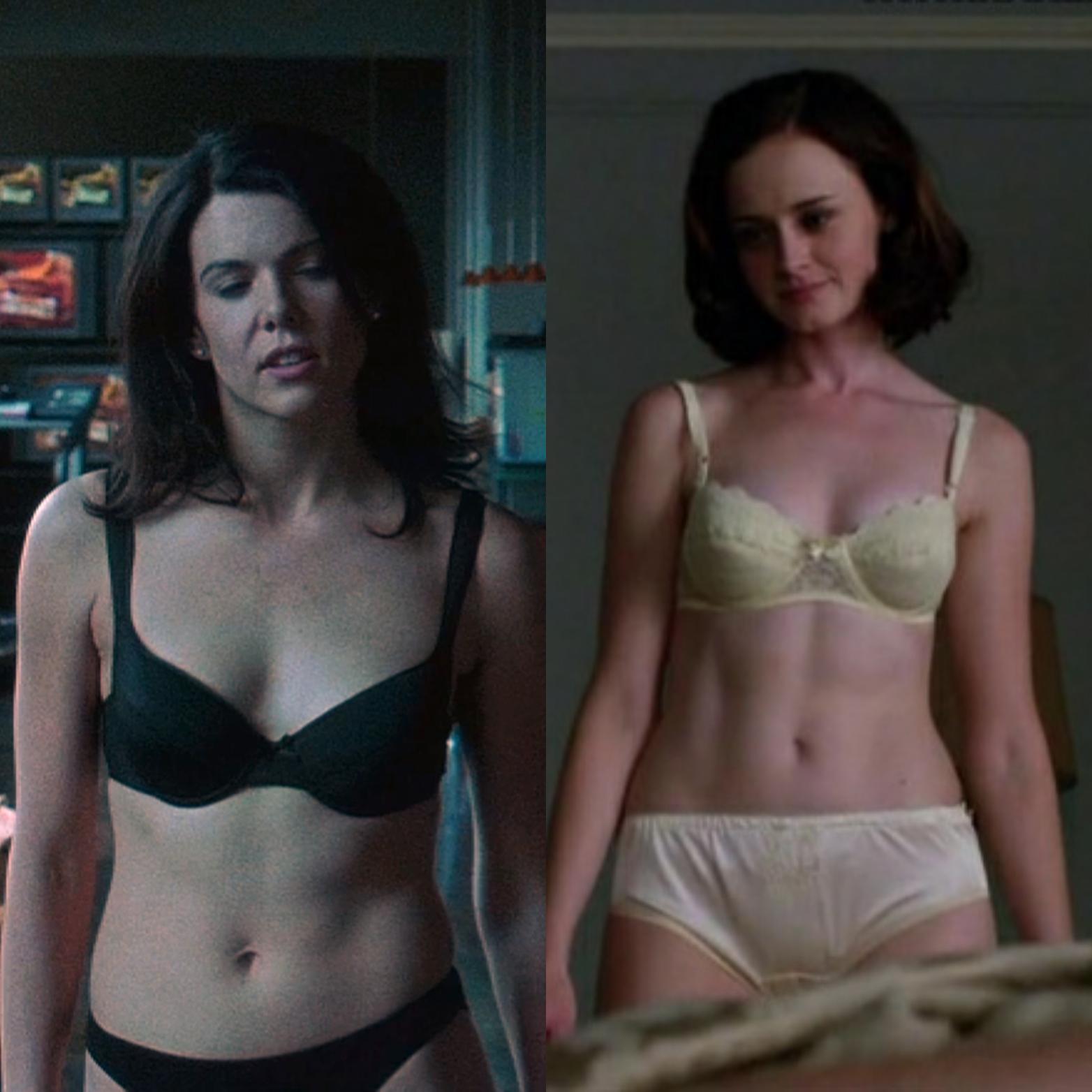Lauren Graham Alexis Bledel The Gilmore Girls Scrolller