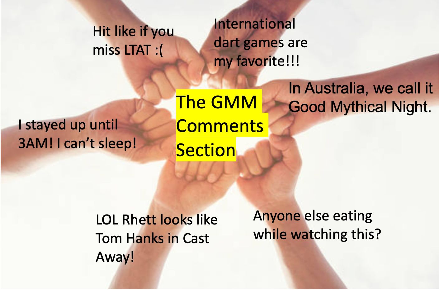 The GMM comments section in a nutshell | Scrolller