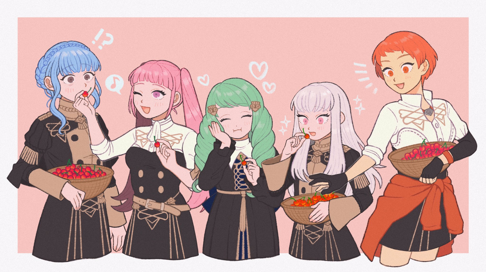 The Golden Girls eating cherries. | Scrolller