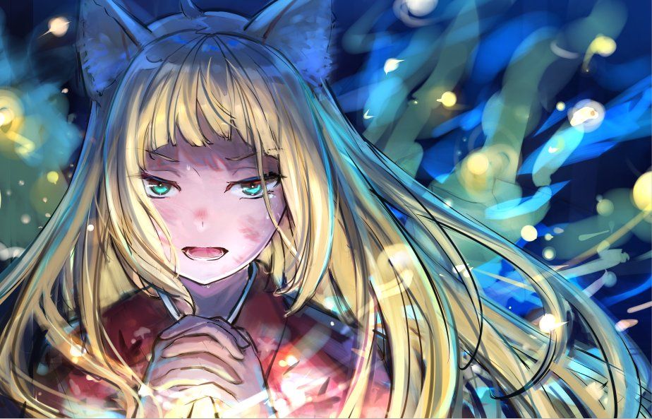 the golden tailed fox Sanjouno Haruhime | Scrolller