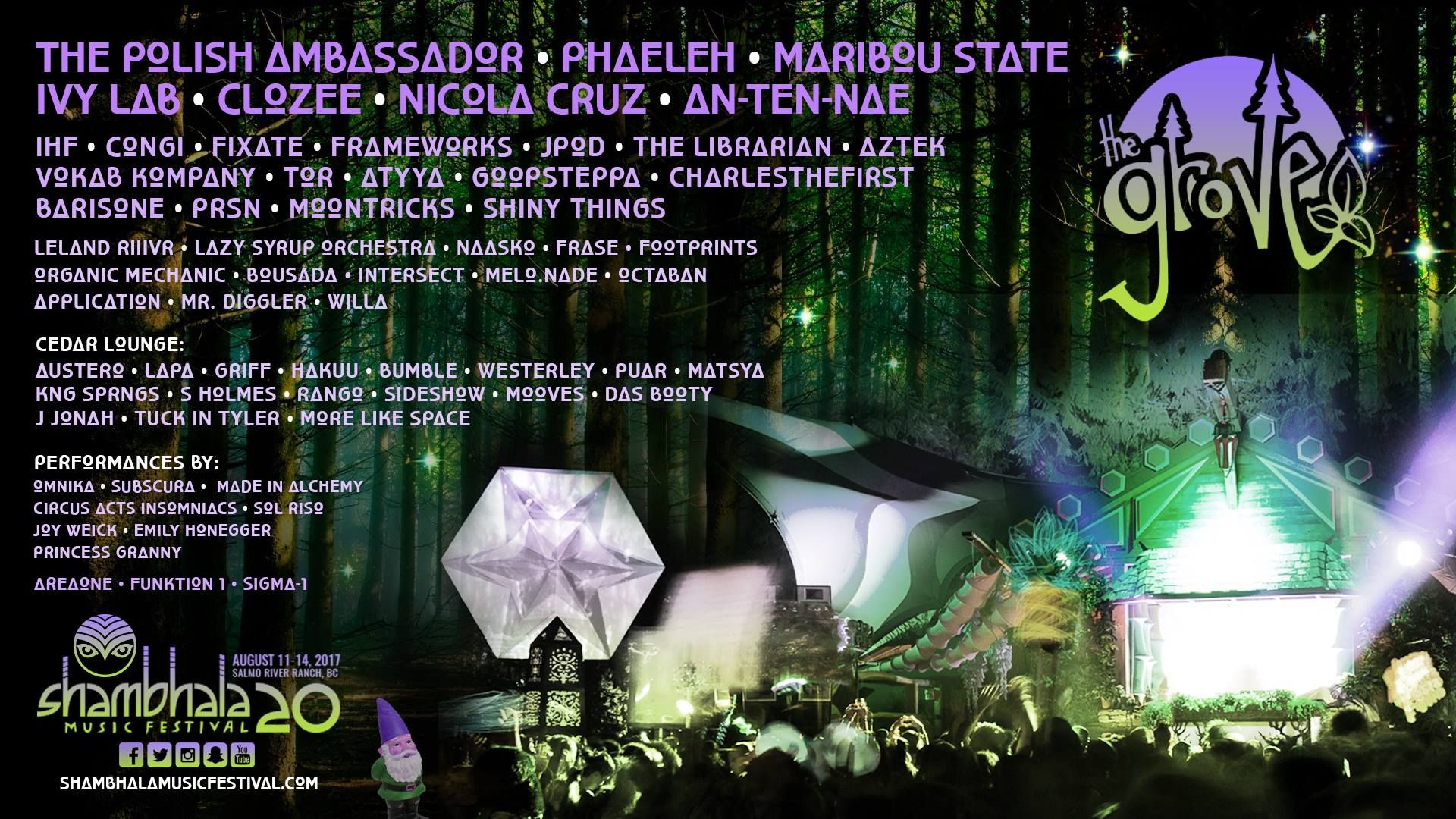 The Grove's lineup | Scrolller