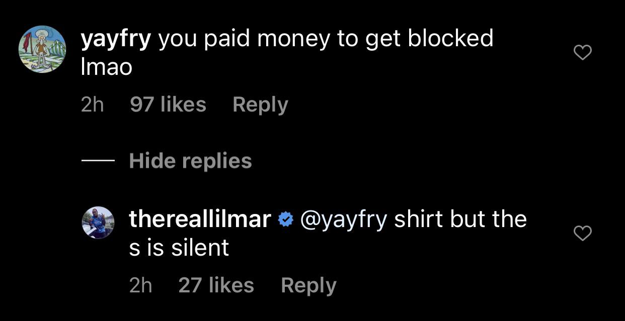 The hell does this mean lilmar | Scrolller