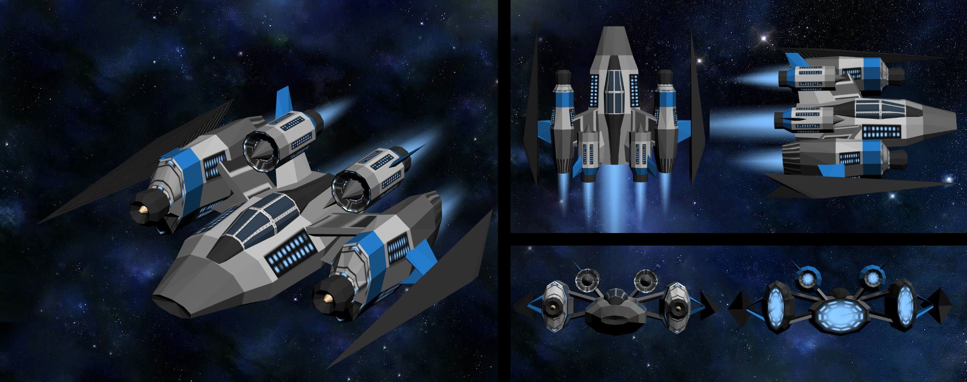 The Hellfire (Double beam laser ship?) | Scrolller