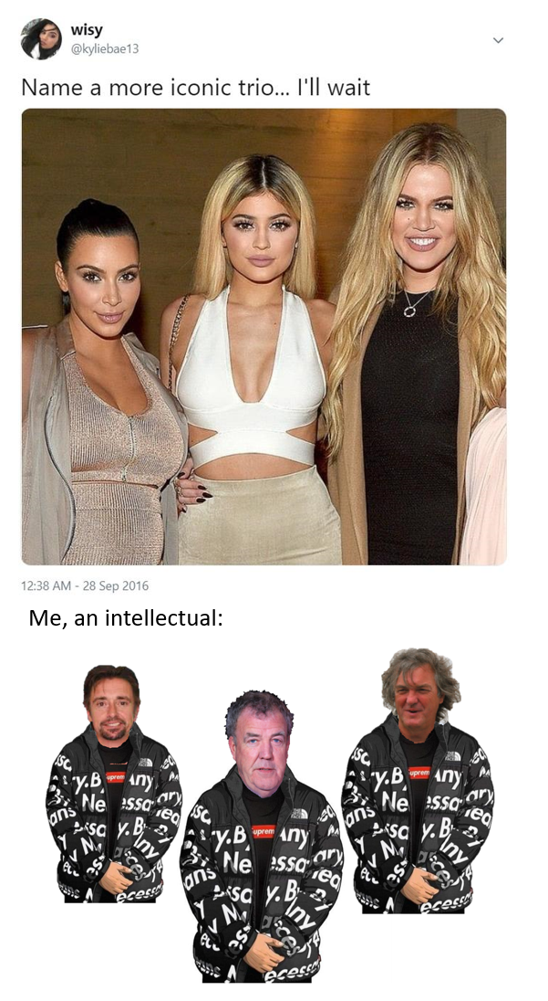 The Holy Trinity of drip | Scrolller