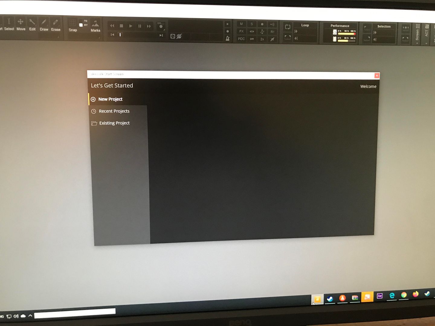 The home screen is blank HELP! | Scrolller