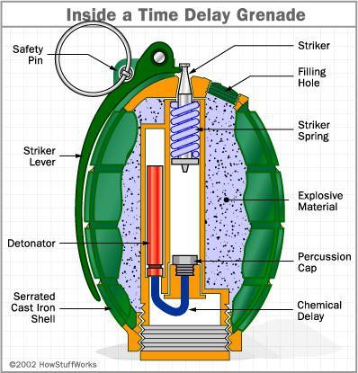 The inside of a grenade | Scrolller