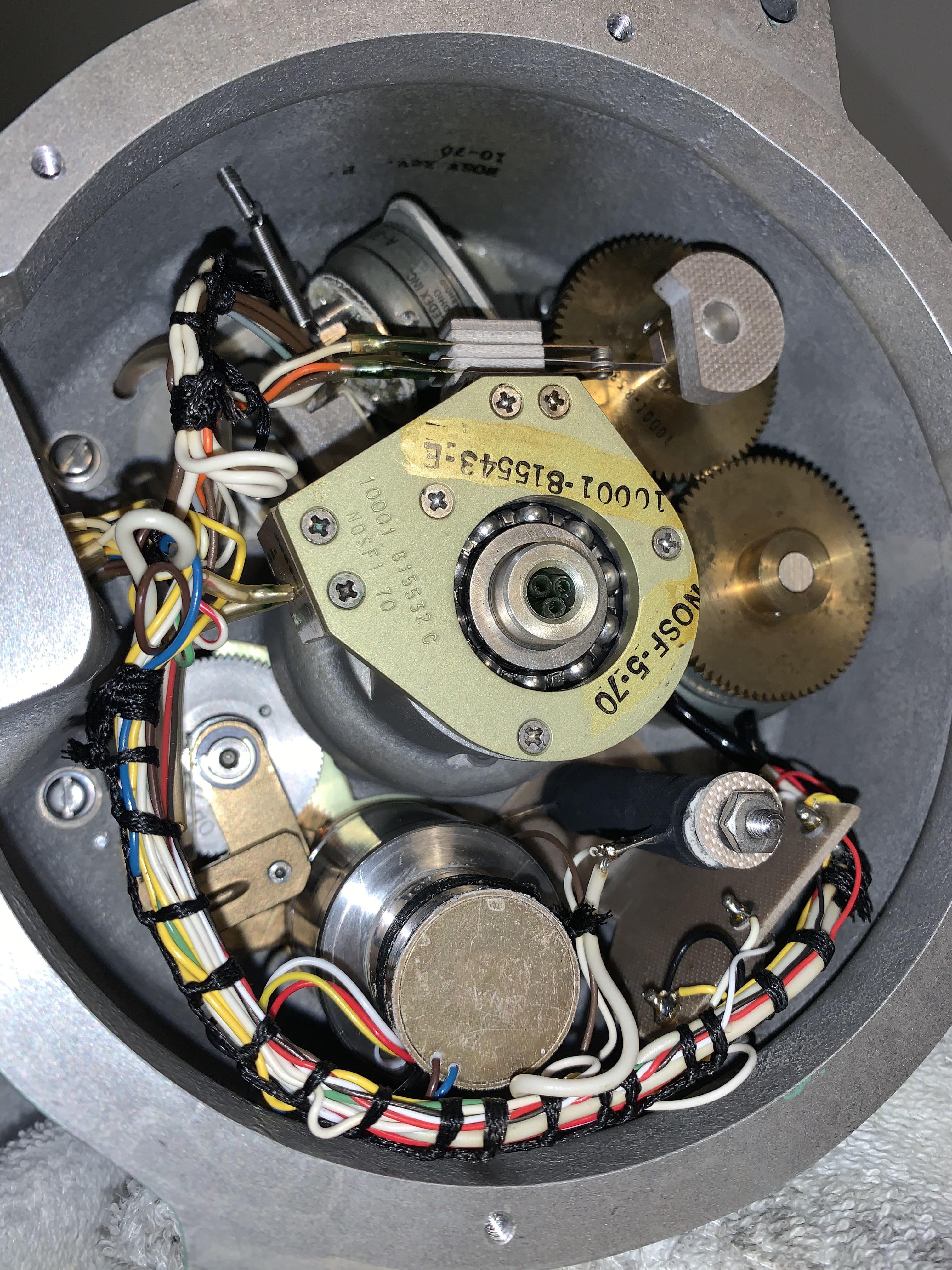 The inside of a MK37 torpedo gyroscope. | Scrolller