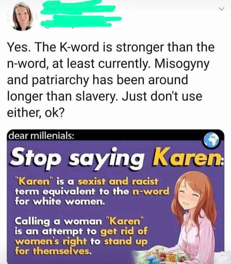 The Karen saviour. | Scrolller