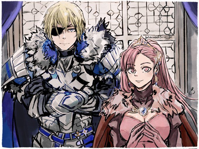 The King and Queen of Faerghus | Scrolller