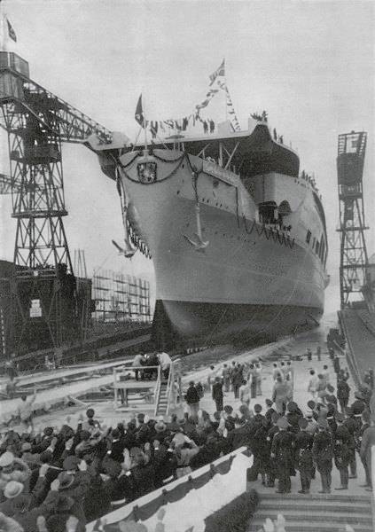 The launching of Graf Zeppelin | Scrolller