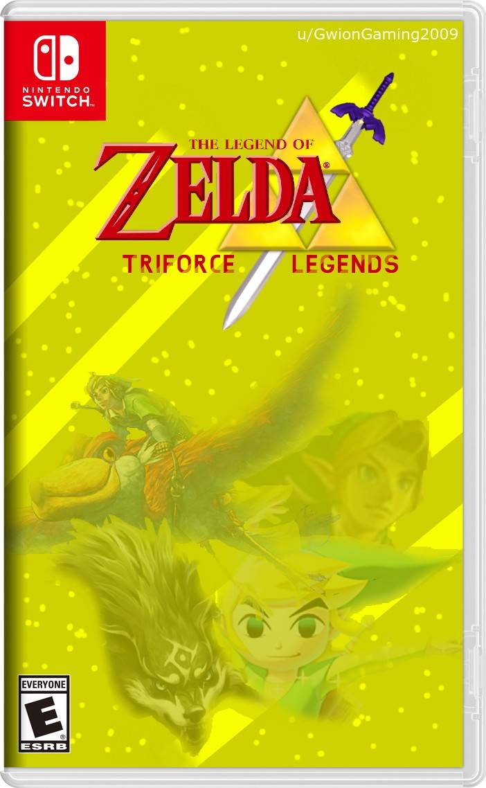 The Legend of Zelda: Triforce Legends (Concept Cover) | Scrolller