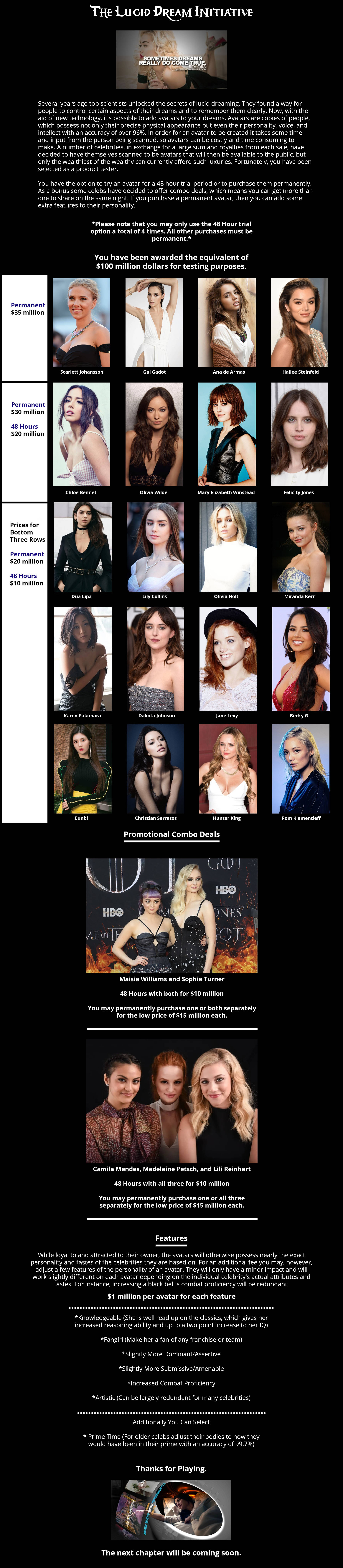 The Lucid Dream Initiative (Chapter 1) | Scrolller