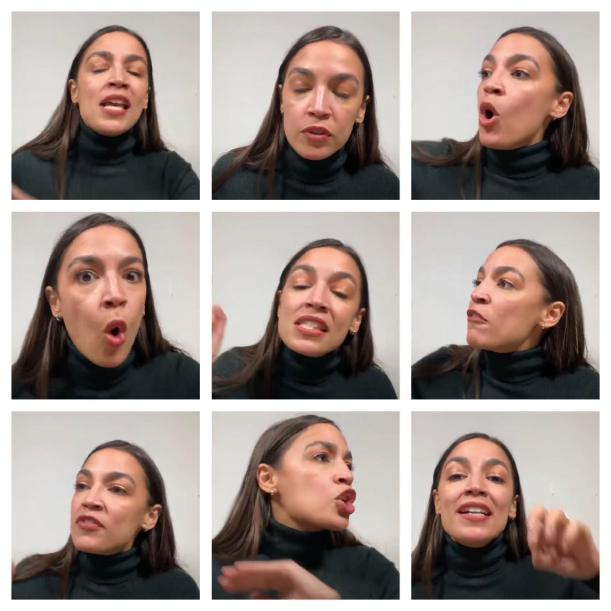 The many faces of AOC Part I | Scrolller