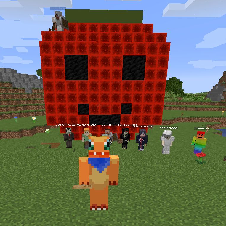 The minecraft server launch turned out great!!!! 🍅🍅🍅 | Scrolller