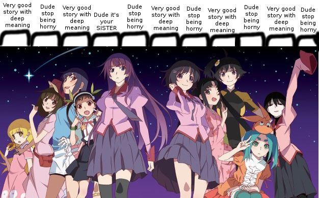 The Monogatari experience | Scrolller