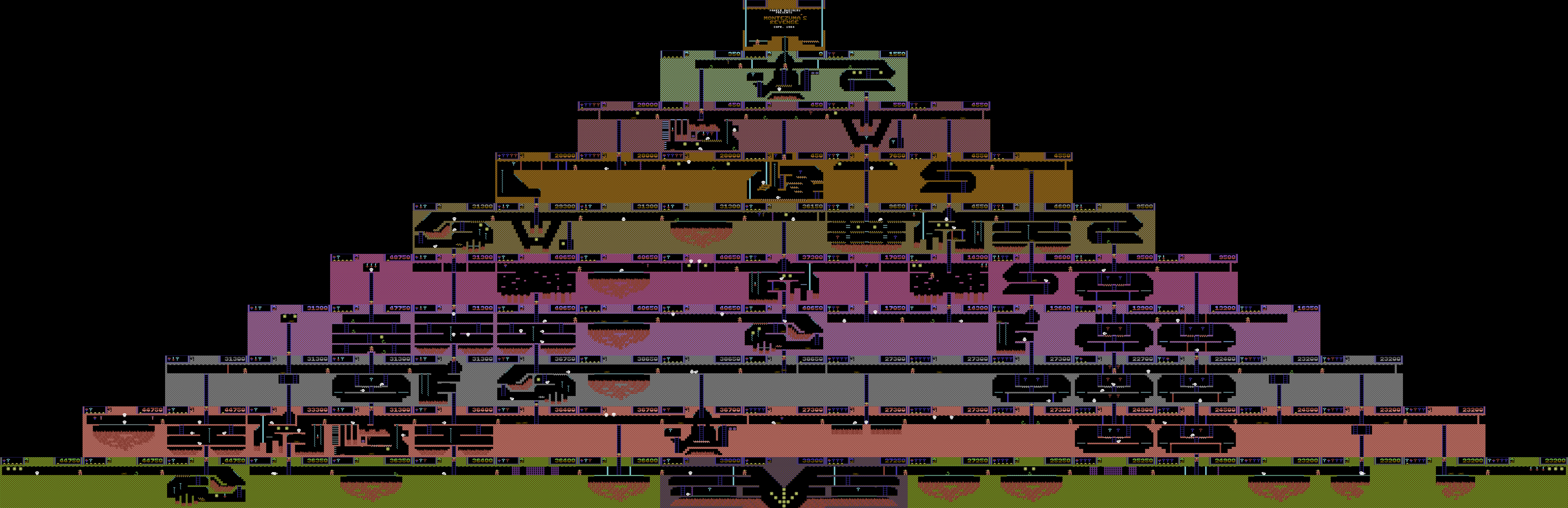 The Montezuma's Revenge Pyramid | Scrolller