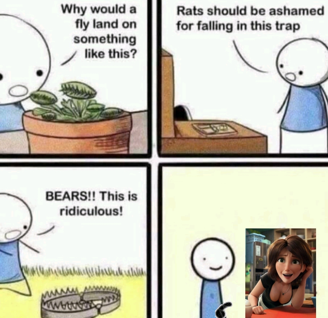 The most obvious traps always work | Scrolller