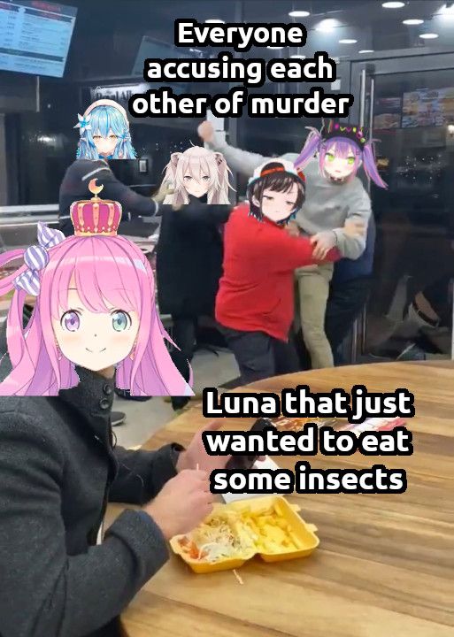 The murder mystery collab in a nutshell | Scrolller The murder mystery collab in a nutshell | Scrolller