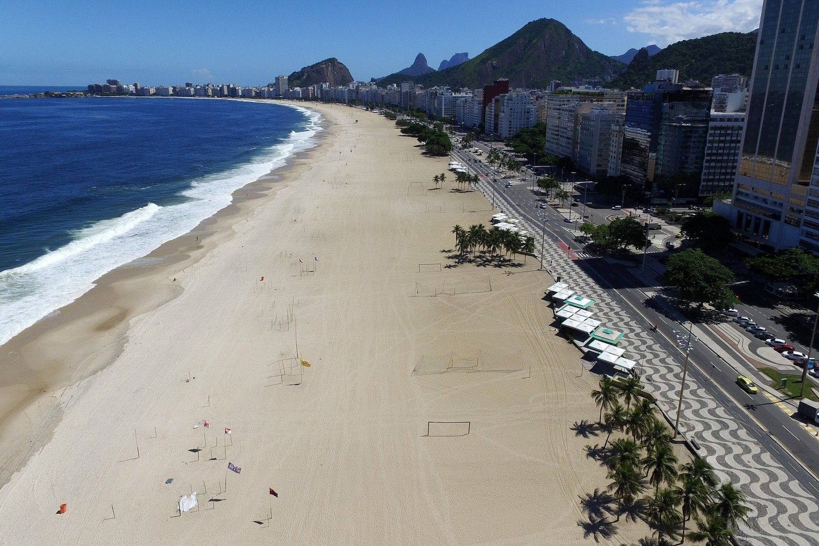 The never empty Copacabana beach, Rio de Janeiro, Brazil | Scrolller
