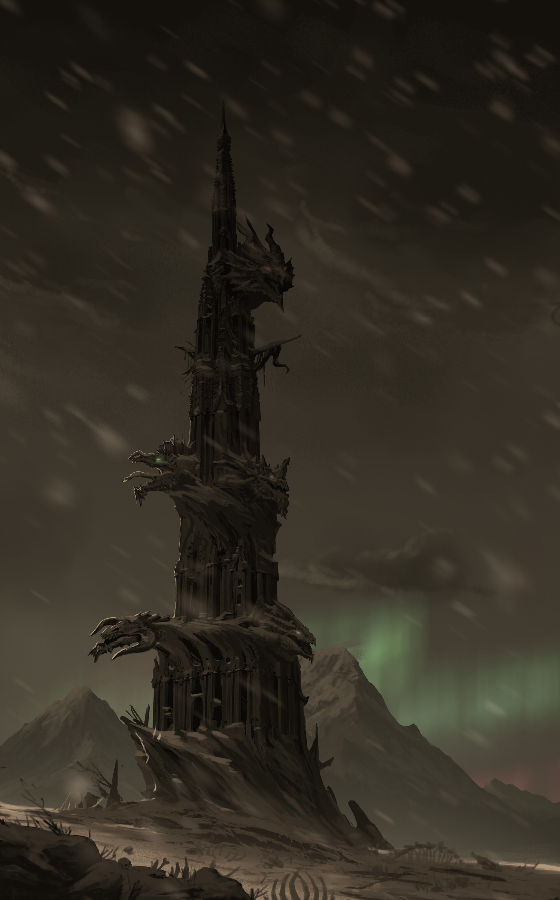 The Old Tower by Stoica Alex | Scrolller