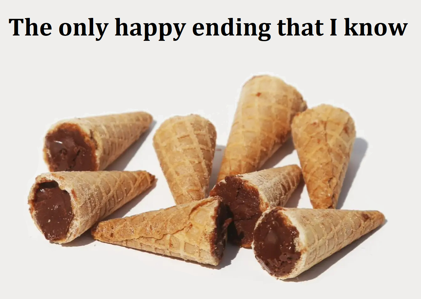 The only happy ending that I know | Scrolller