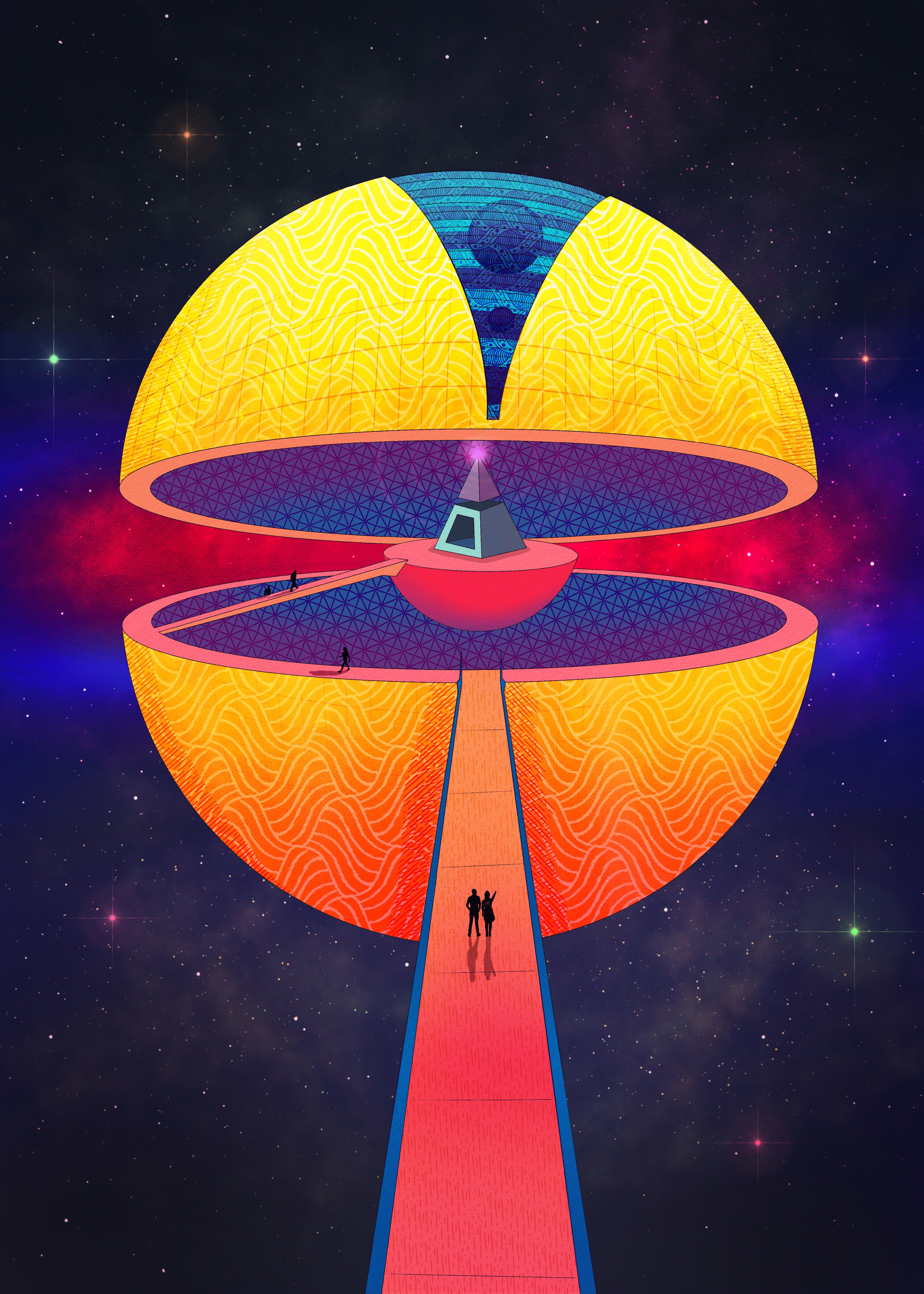 The Orb, me, digital, 2021 | Scrolller