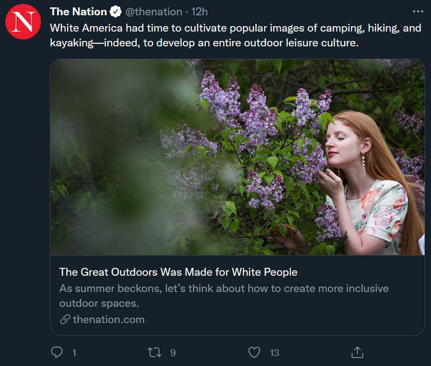 The outside is racist | Scrolller