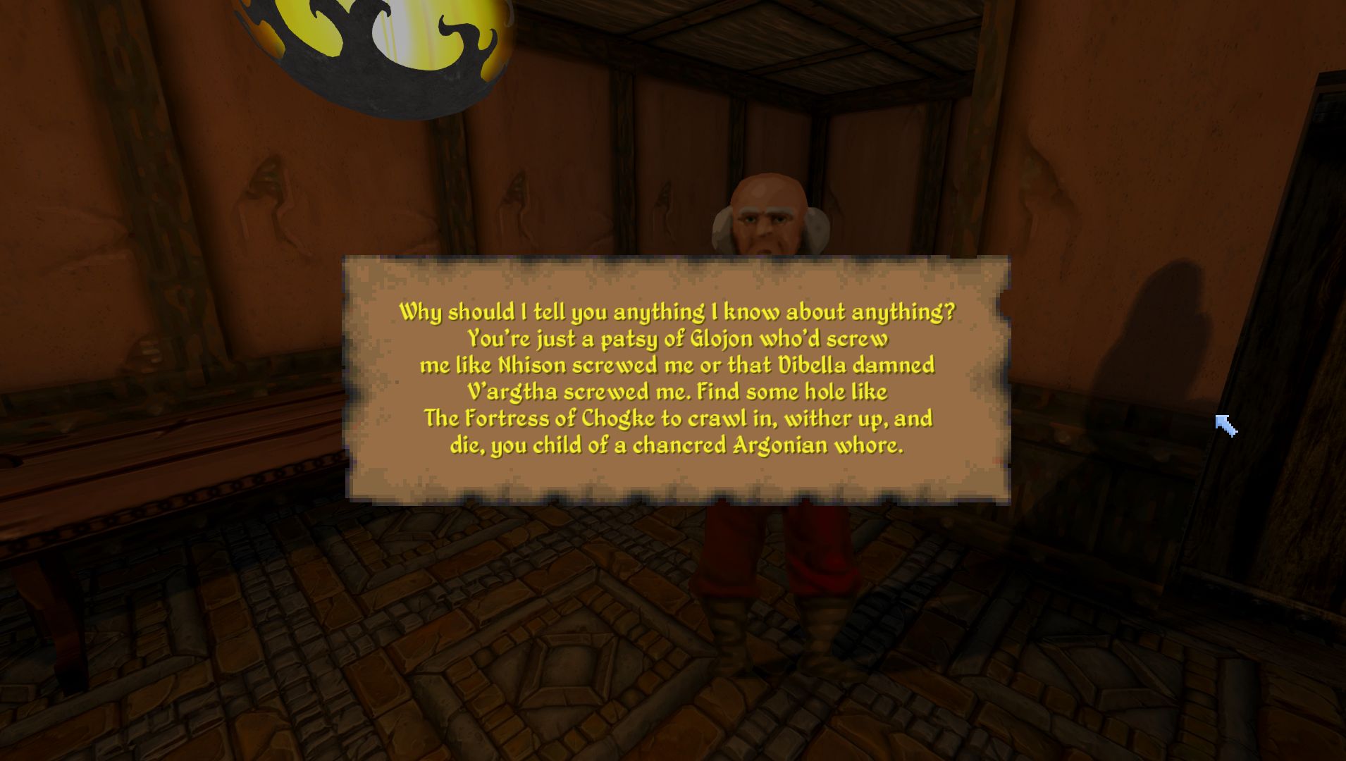 The people of Daggerfall really have no chill whatsoever, jeez | Scrolller