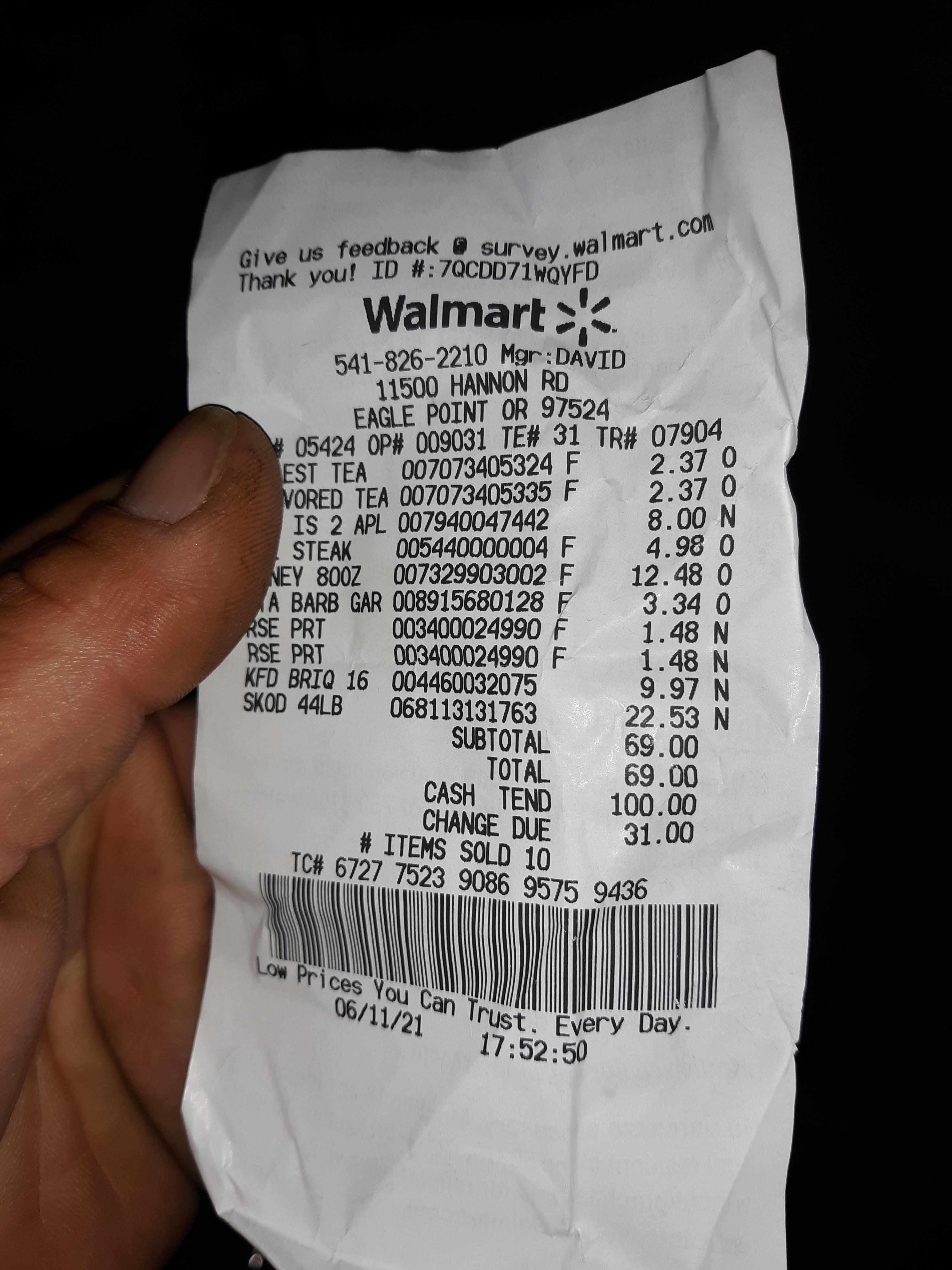 The perfect receipt! | Scrolller