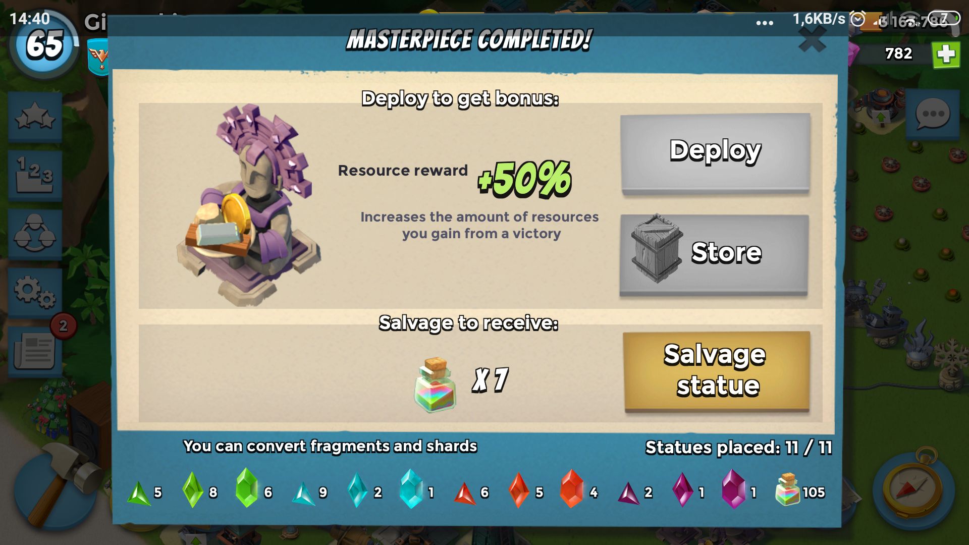 The perfect RR Statue. | Scrolller