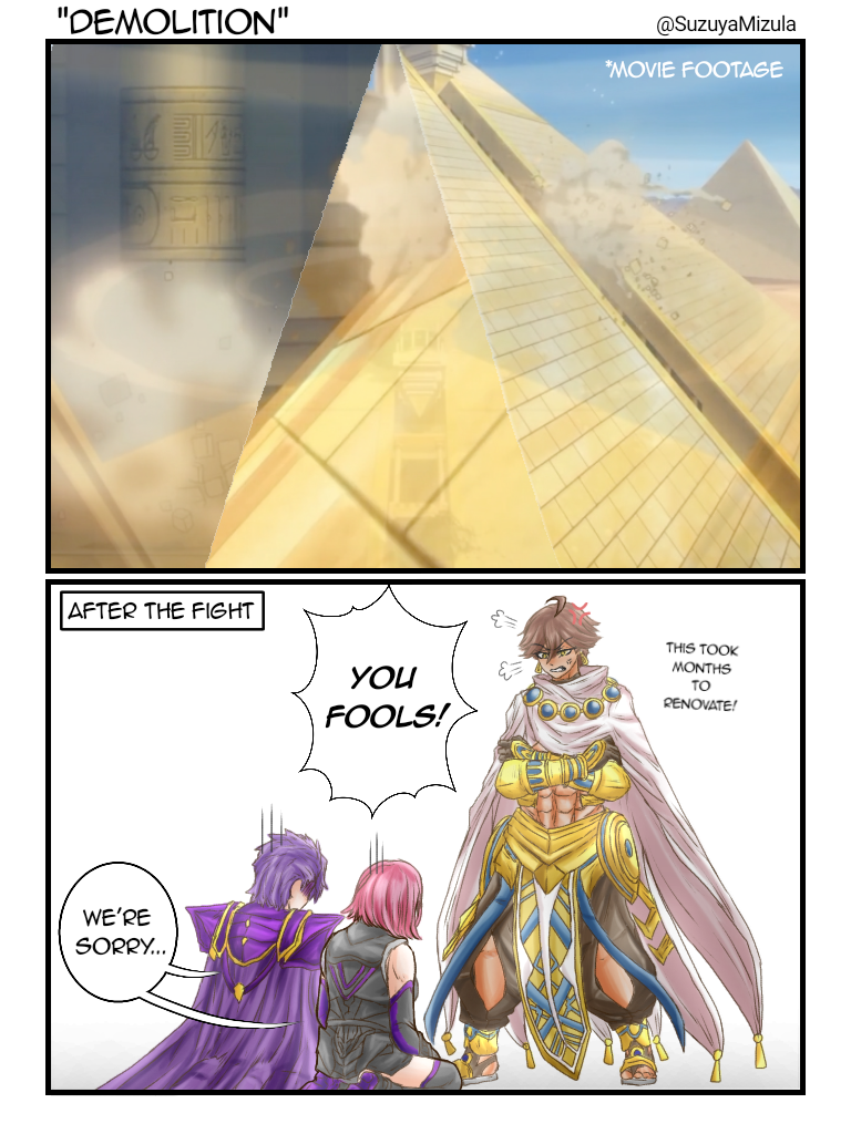 The Pharaoh is mad | Scrolller