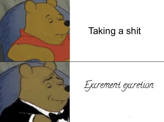 The poo goes in the loo | Scrolller