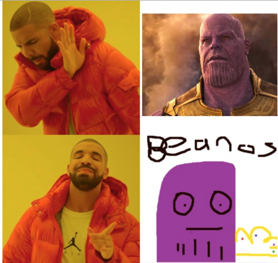 The power of thanos lives furthter in beanos | Scrolller