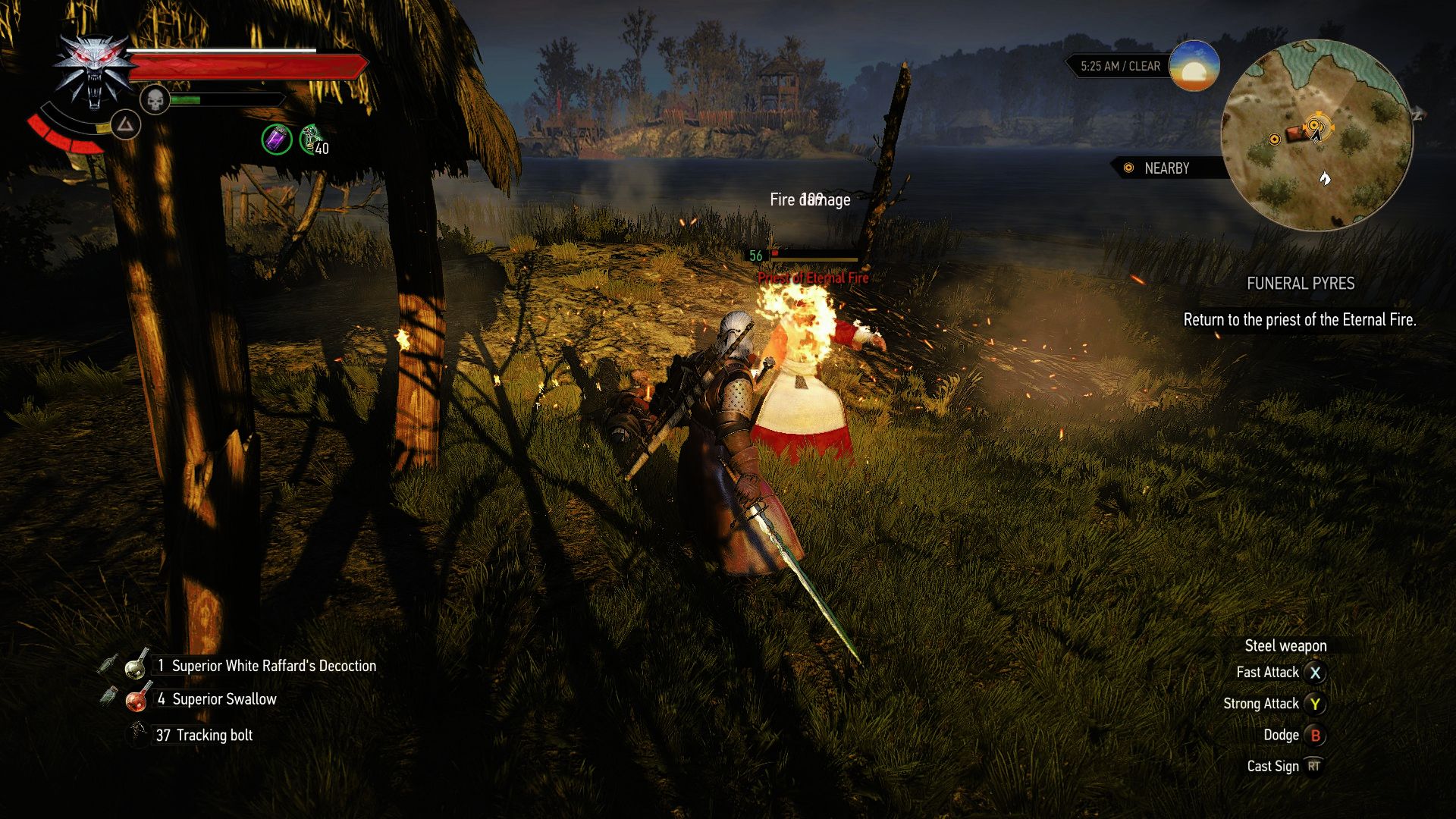 The priest of the eternal fire is on fire | Scrolller