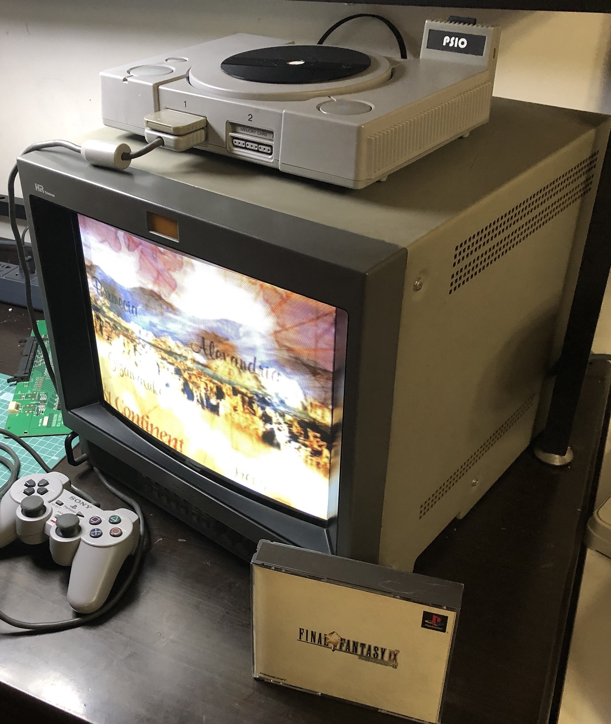 The PSX looks so nice on a decent quality CRT | Scrolller