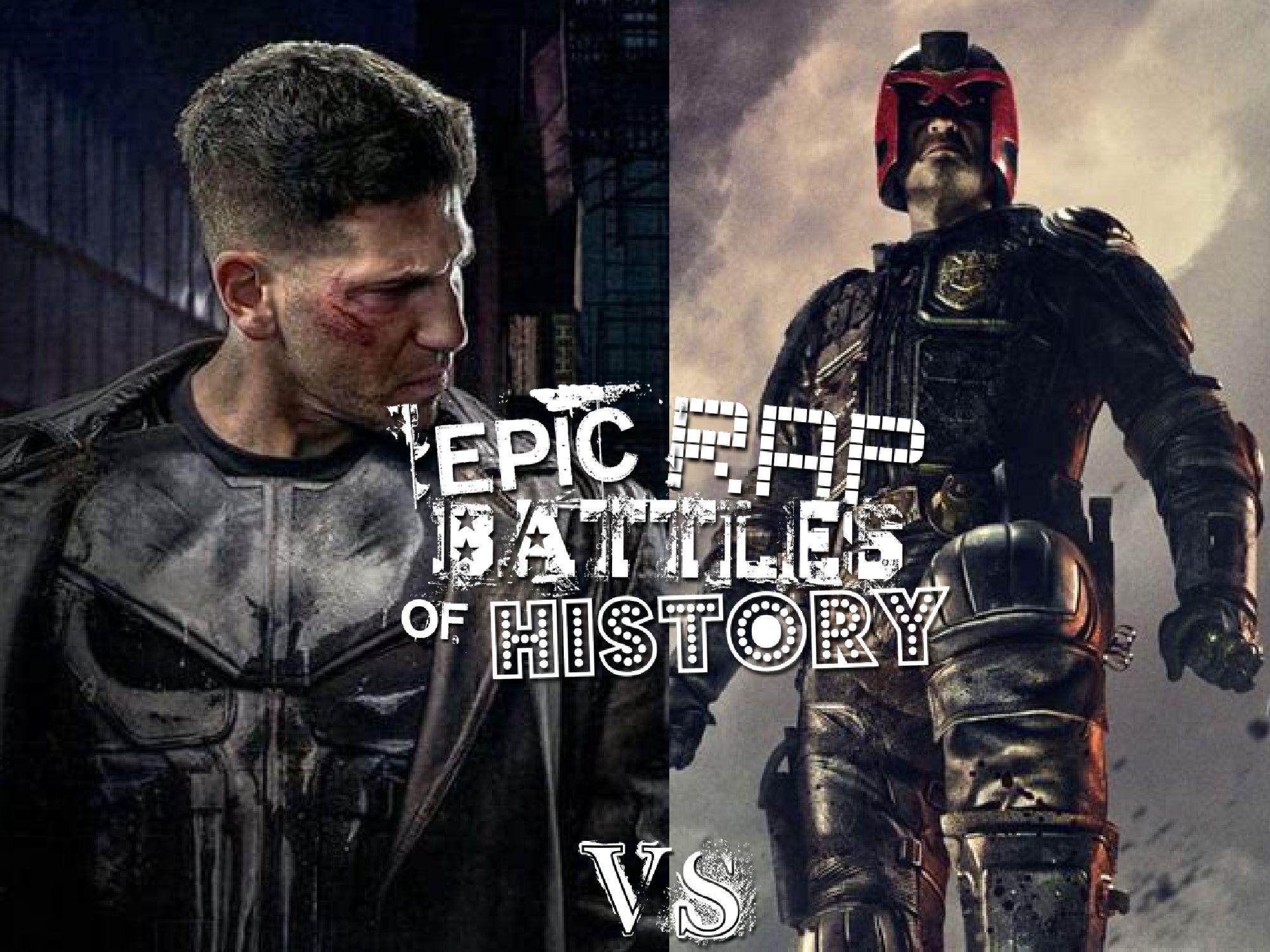 The Punisher vs Judge Dredd | Scrolller