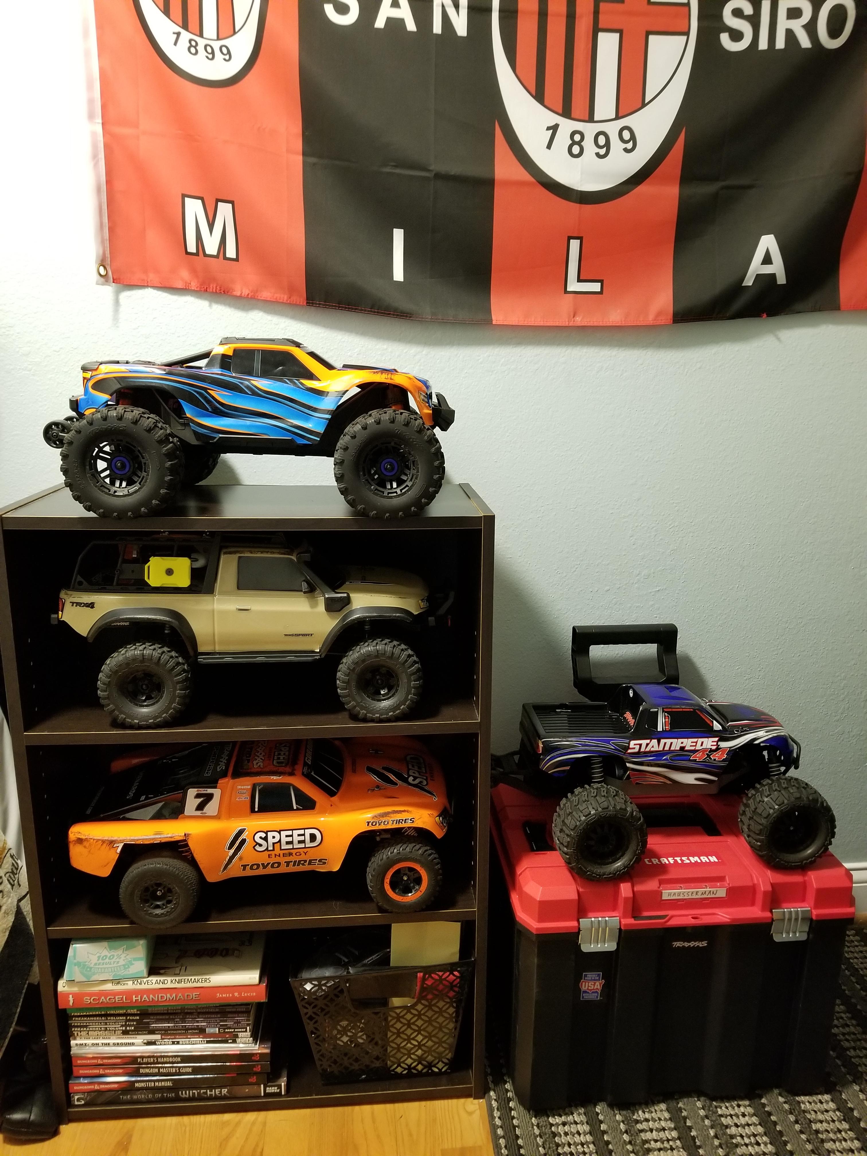 The RC shelf. | Scrolller