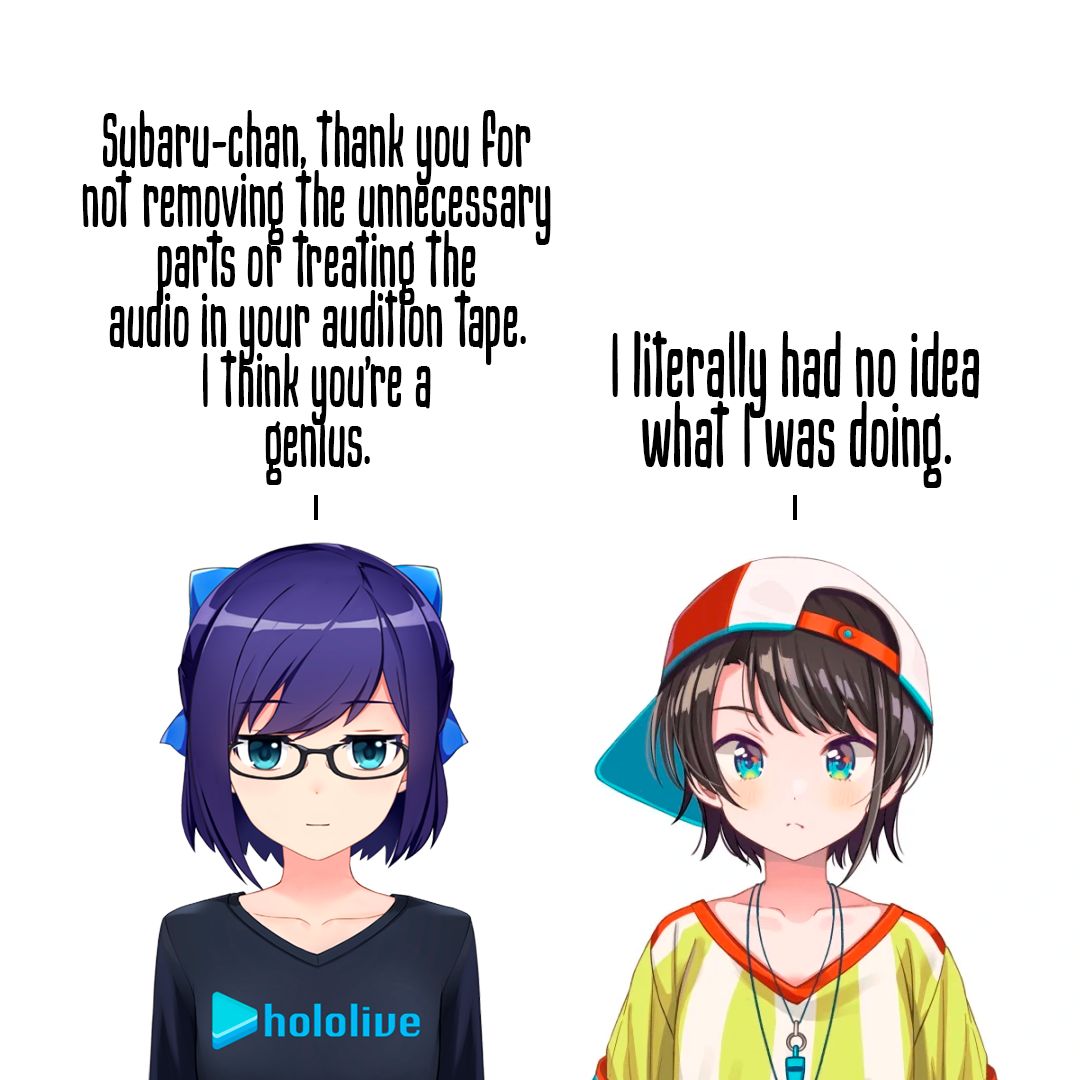 The real story of how Subaru joined Hololive | Scrolller